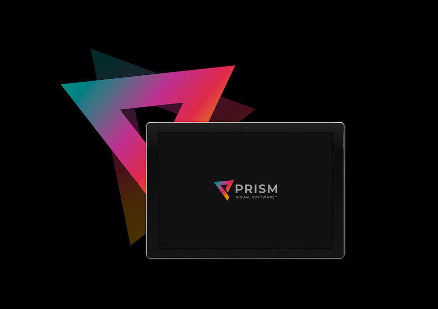 logo design branding prism - Pill Creative Studio