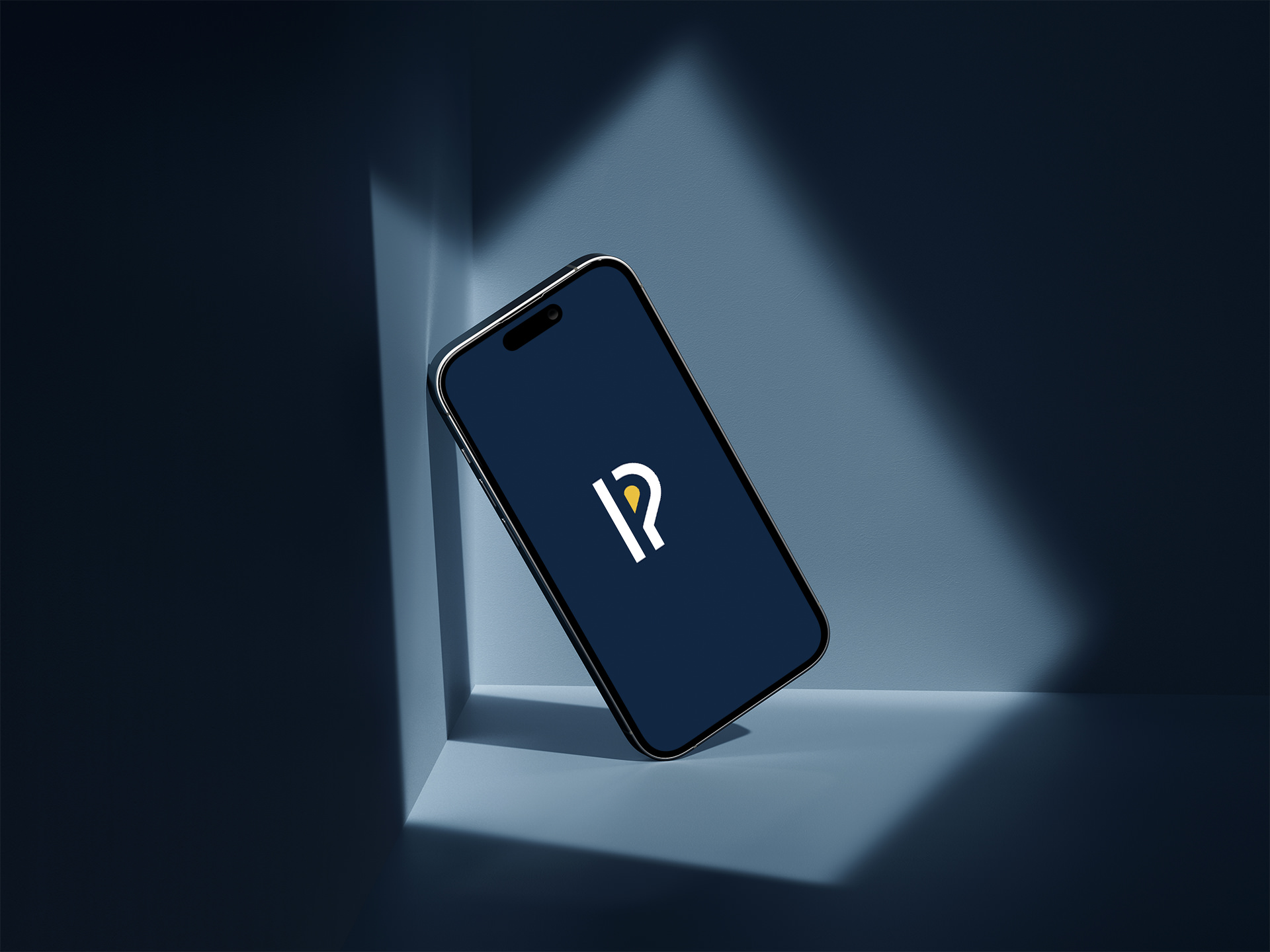 branding ux ui design truck parking app logo - Pill Creative Studio